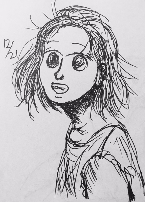 TINAMI - [イラスト]5分スケッチ 16/12/21