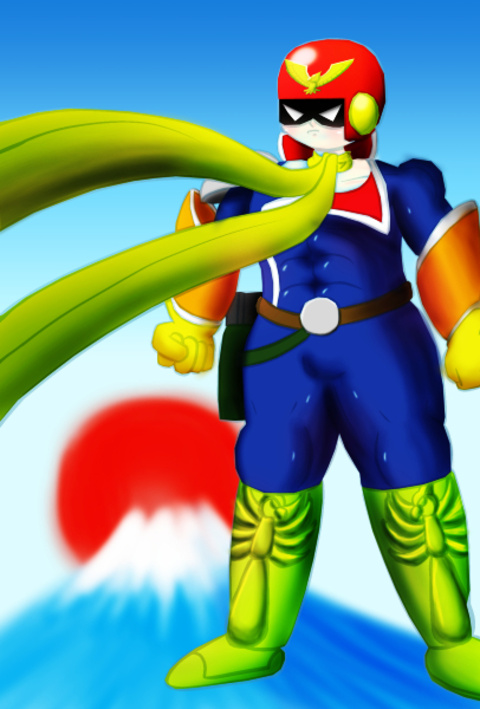 TINAMI - [イラスト]【F-ZERO】寒中見舞い【絵葉書】