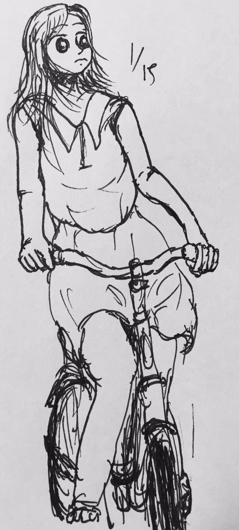 TINAMI - [イラスト]5分スケッチ 17/1/15