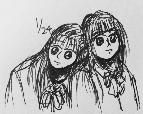 TINAMI - [イラスト]5分スケッチ 17/1/24