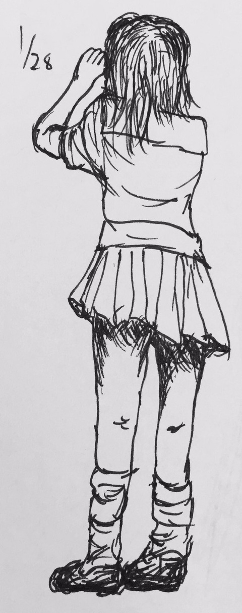 TINAMI - [イラスト]5分スケッチ 17/1/28