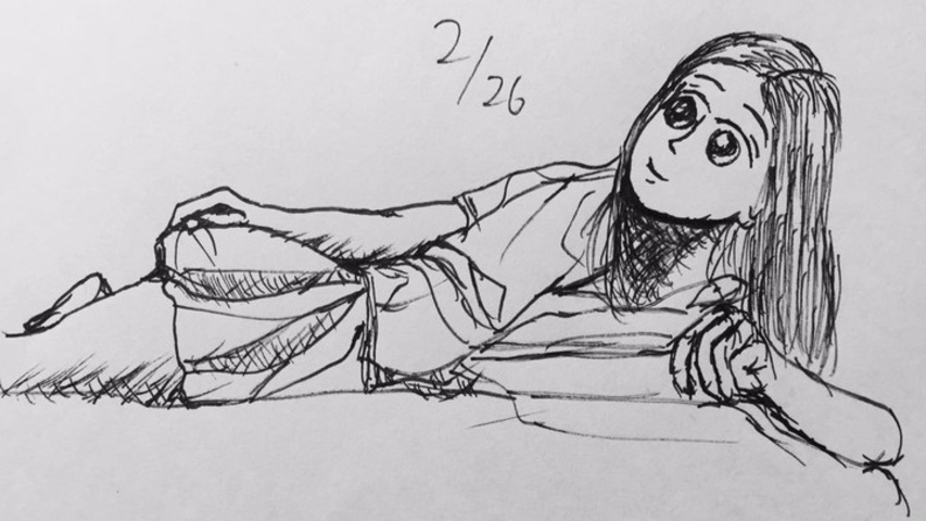 TINAMI - [イラスト]5分スケッチ 17/2/26