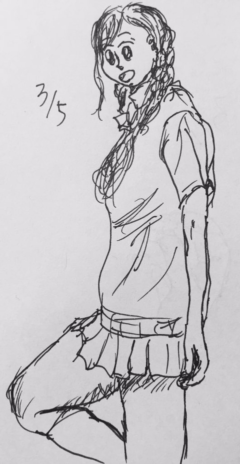 TINAMI - [イラスト]5分スケッチ 17/3/5