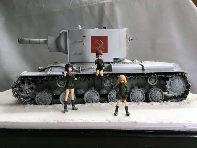 TINAMI - [モデル]プラウダ学園 KV-2 ニーナ＆アリーナ＆カチューシャ