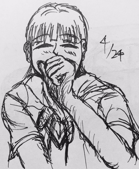 TINAMI - [イラスト]5分スケッチ 17/4/24