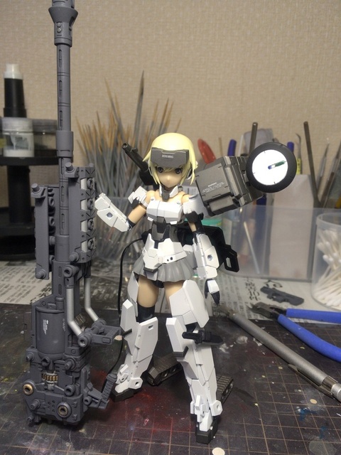 TINAMI - [モデル]FA:G 轟雷 （部分塗装）＆リボルビングバスターキャノン