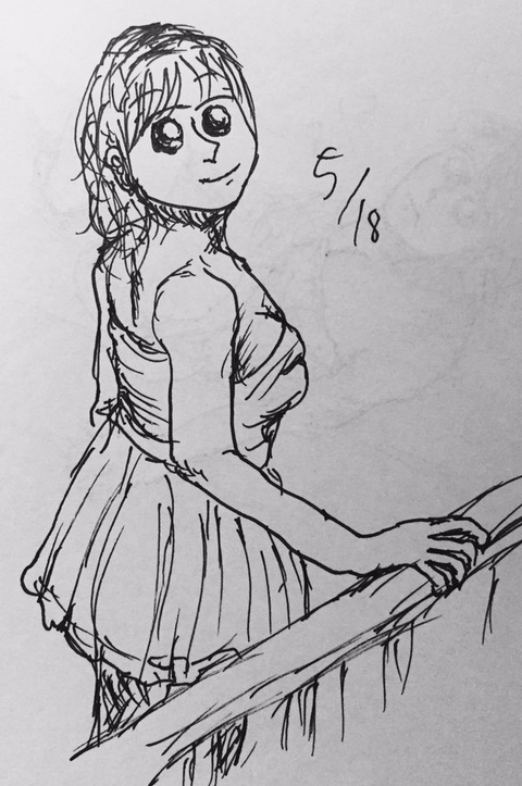 TINAMI - [イラスト]5分スケッチ 17/5/18