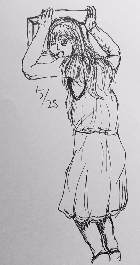 TINAMI - [イラスト]5分スケッチ 17/5/25