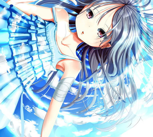 TINAMI - [イラスト]The Blue Sky