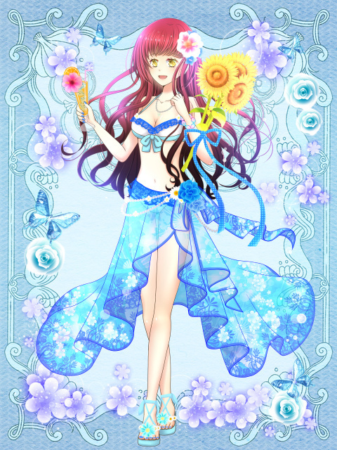 TINAMI - [イラスト]【サイキックハーツ】水着コンテスト2017 全身イラスト