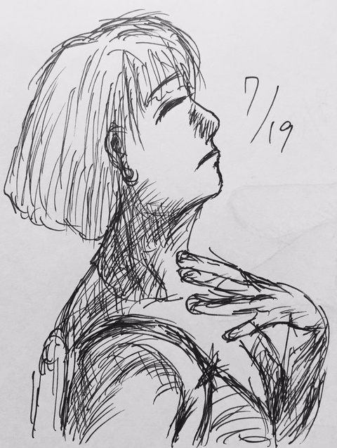 TINAMI - [イラスト]5分スケッチ 17/7/19