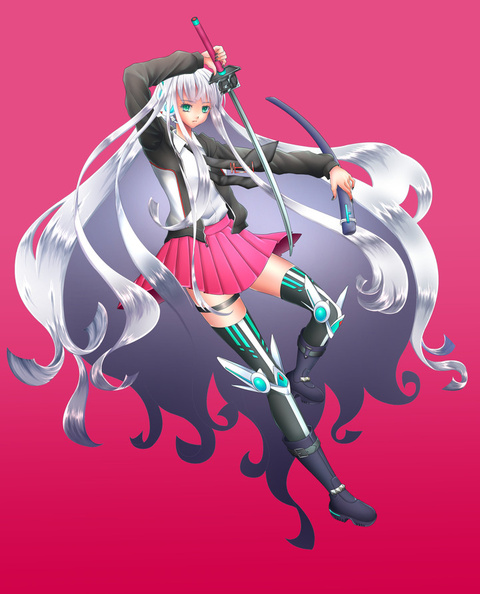 TINAMI - [イラスト]JK戦士