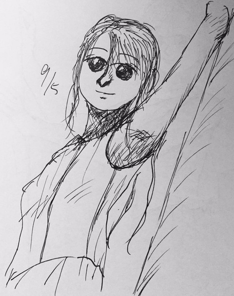 TINAMI - [イラスト]5分スケッチ 17/9/5