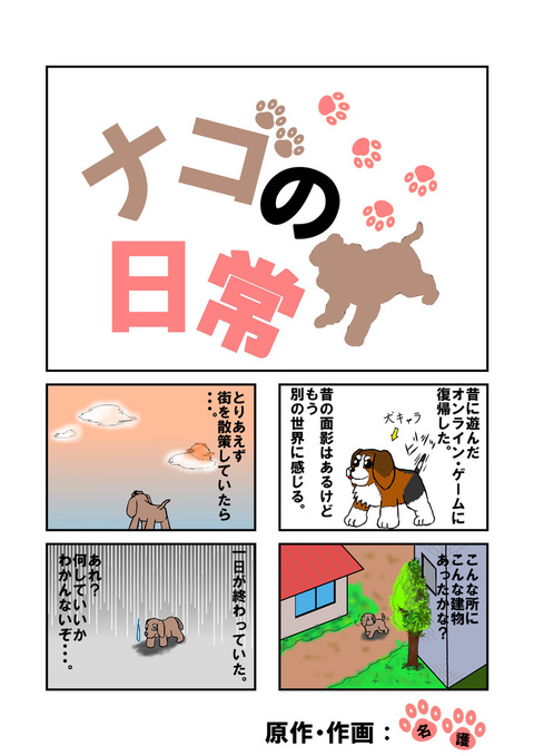 TINAMI - [マンガ]ナゴの日常1P