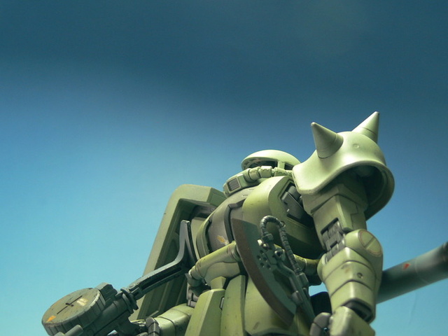 TINAMI - [モデル]バンダイ MG 1/100 MS-06 J ザク