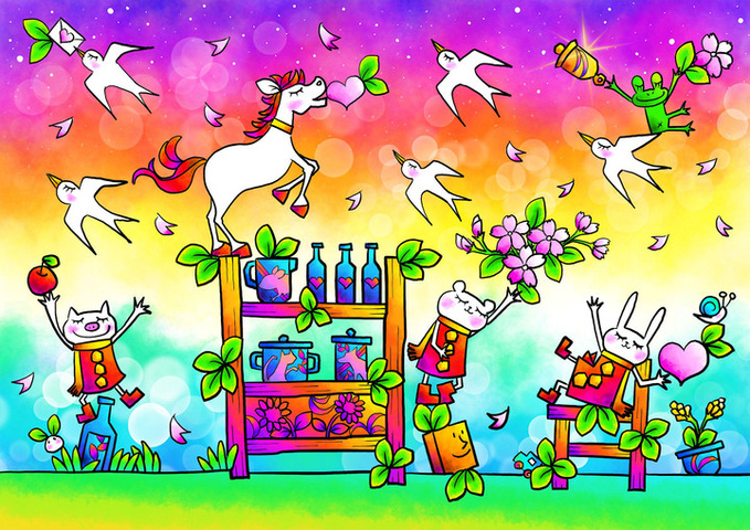 TINAMI - [イラスト]光と動物たちと No.27