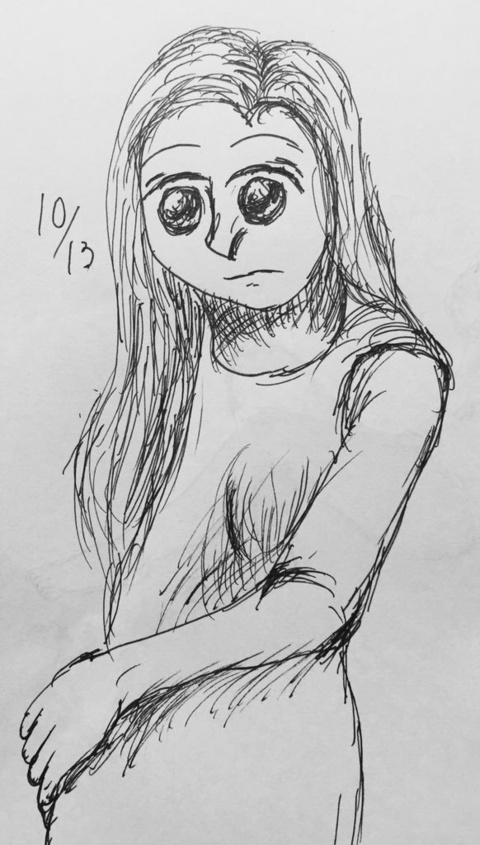 TINAMI - [イラスト]5分スケッチ 17/10/13