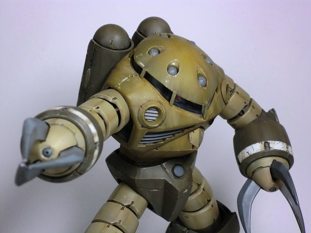 TINAMI - [モデル]MG ズゴック（シャア専用） ユニコーンカラーVerに塗装