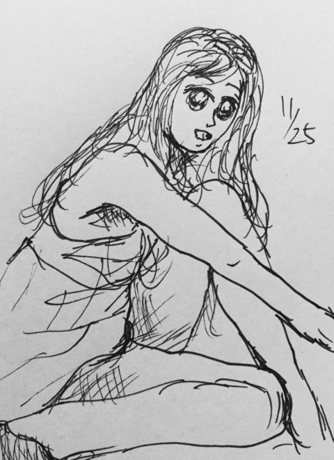 TINAMI - [イラスト]5分スケッチ 17/11/25