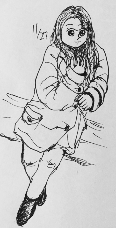 TINAMI - [イラスト]5分スケッチ 17/11/27