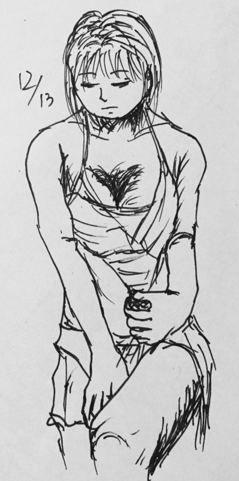 TINAMI - [イラスト]5分スケッチ 17/12/13