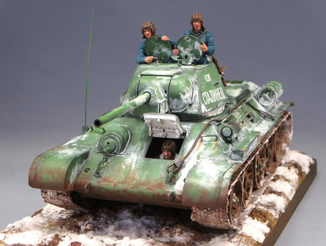 TINAMI - [モデル]1/35 タミヤT34/76 1943年型