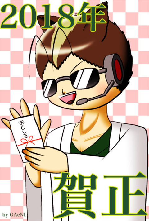 TINAMI - [イラスト]【F-ZERO】年賀状【2018】