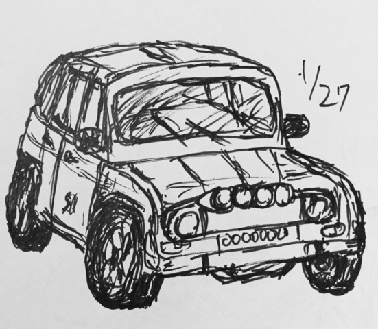 TINAMI - [イラスト]5分スケッチ 18/1/27