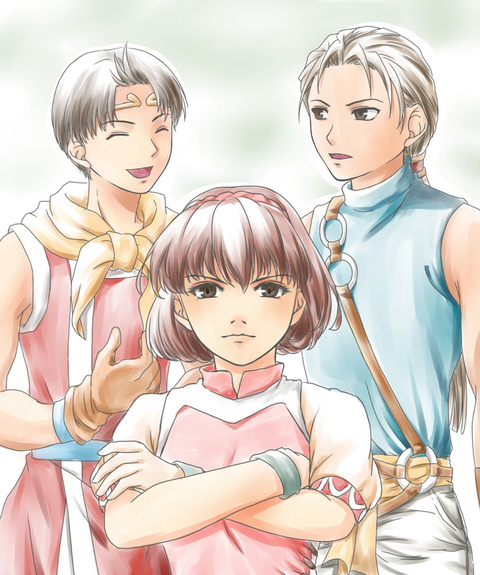 TINAMI - [イラスト]3人