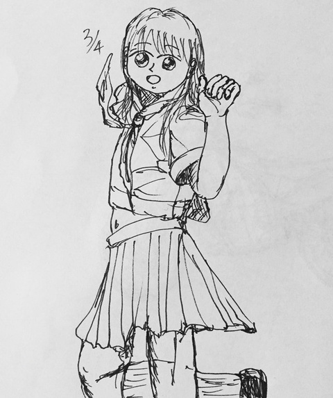 TINAMI - [イラスト]5分スケッチ 18/3/4