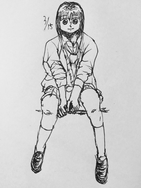 TINAMI - [イラスト]5分スケッチ 18/3/15