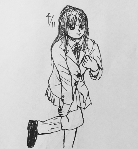 TINAMI - [イラスト]5分スケッチ 18/4/11