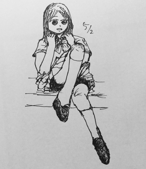 TINAMI - [イラスト]5分スケッチ 18/5/2