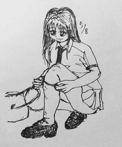 TINAMI - [イラスト]5分スケッチ 18/5/8