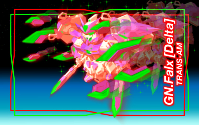 TINAMI - [イラスト]俺ガンダム GNファルクス（デルタ）TRANS-AM