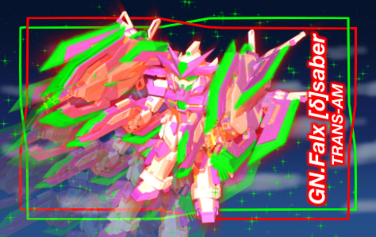 TINAMI - [イラスト]俺ガンダム GNファルクス（デルタセイバー）TRANS-AM