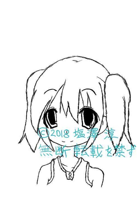 TINAMI - [イラスト]デッサン練習20180517_001