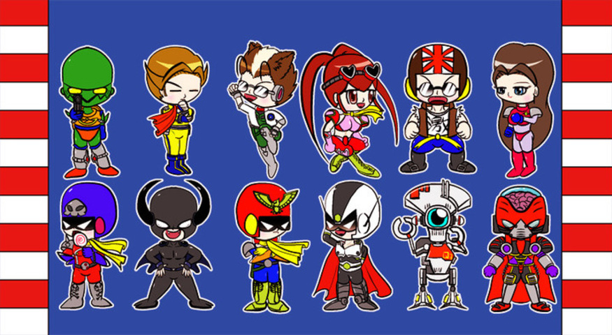 TINAMI - [イラスト]【F-ZERO GX】ポーチ裏面【15周年企画】