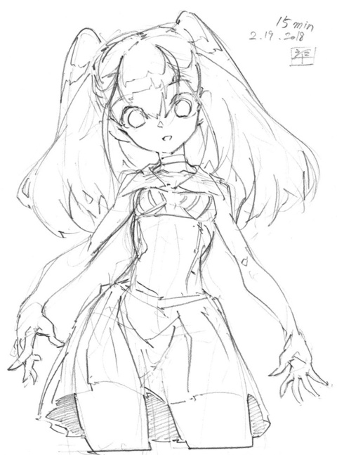 TINAMI - [イラスト]ラクガキ18,2,19