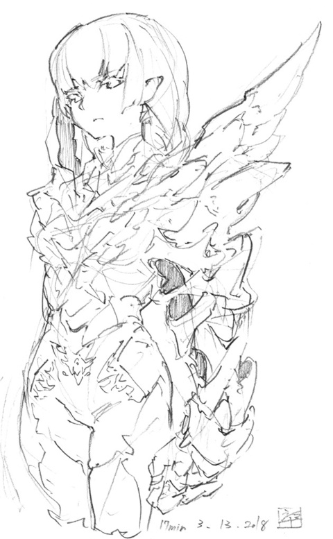 TINAMI - [イラスト]ラクガキ18,3,13