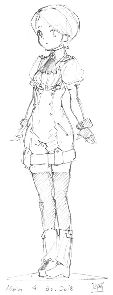 TINAMI - [イラスト]ラクガキ18,4,30