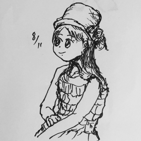 TINAMI - [イラスト]5分スケッチ 18/8/11