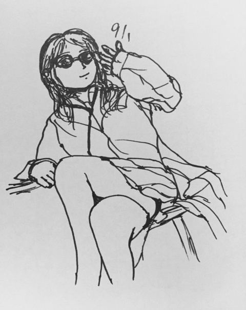 TINAMI - [イラスト]5分スケッチ 18/9/1