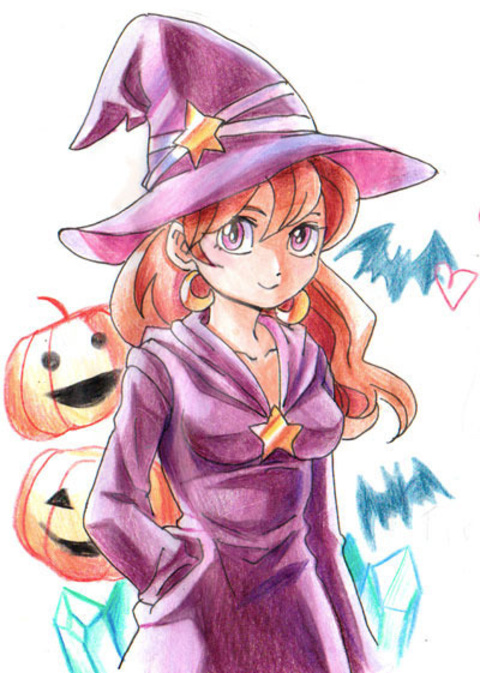 TINAMI - [イラスト]10月の魔女