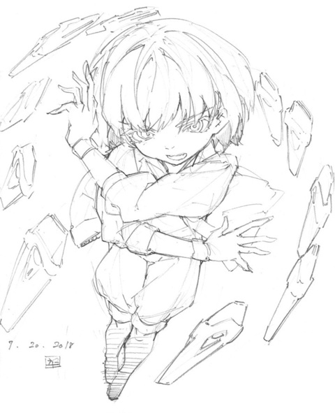 TINAMI - [イラスト]ラクガキ18,7,20