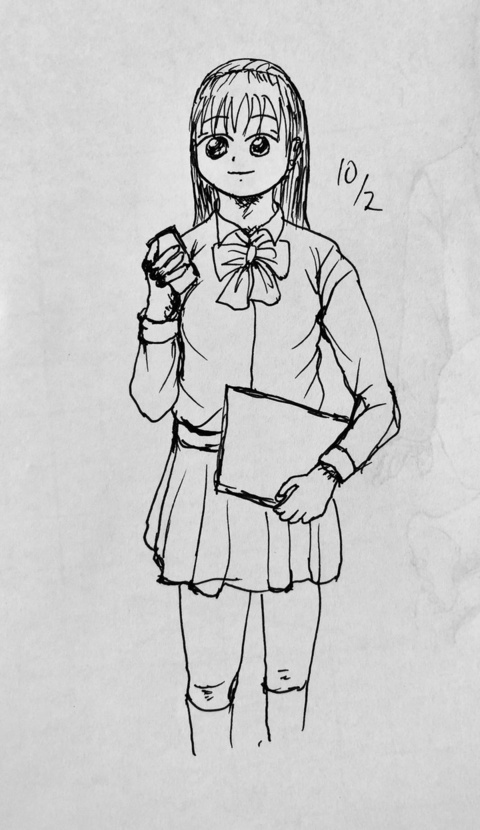 TINAMI - [イラスト]5分スケッチ 18/10/2