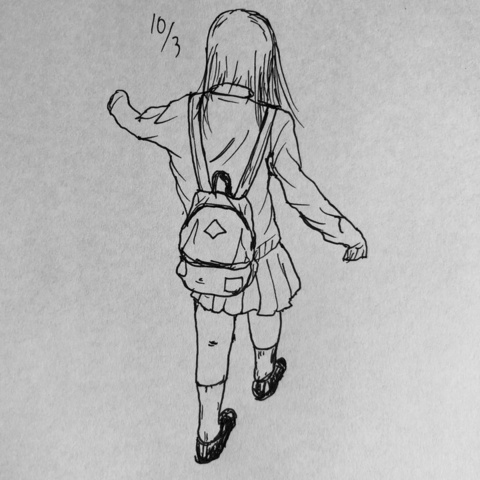 TINAMI - [イラスト]5分スケッチ 18/10/3