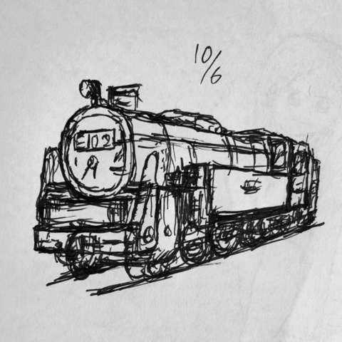 TINAMI - [イラスト]5分スケッチ 18/10/6