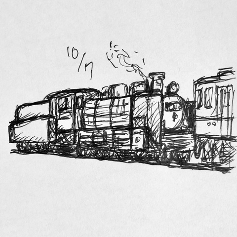 TINAMI - [イラスト]5分スケッチ 18/10/7