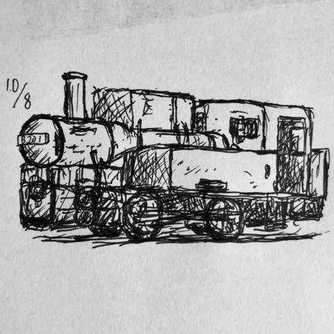 TINAMI - [イラスト]5分スケッチ 18/10/8